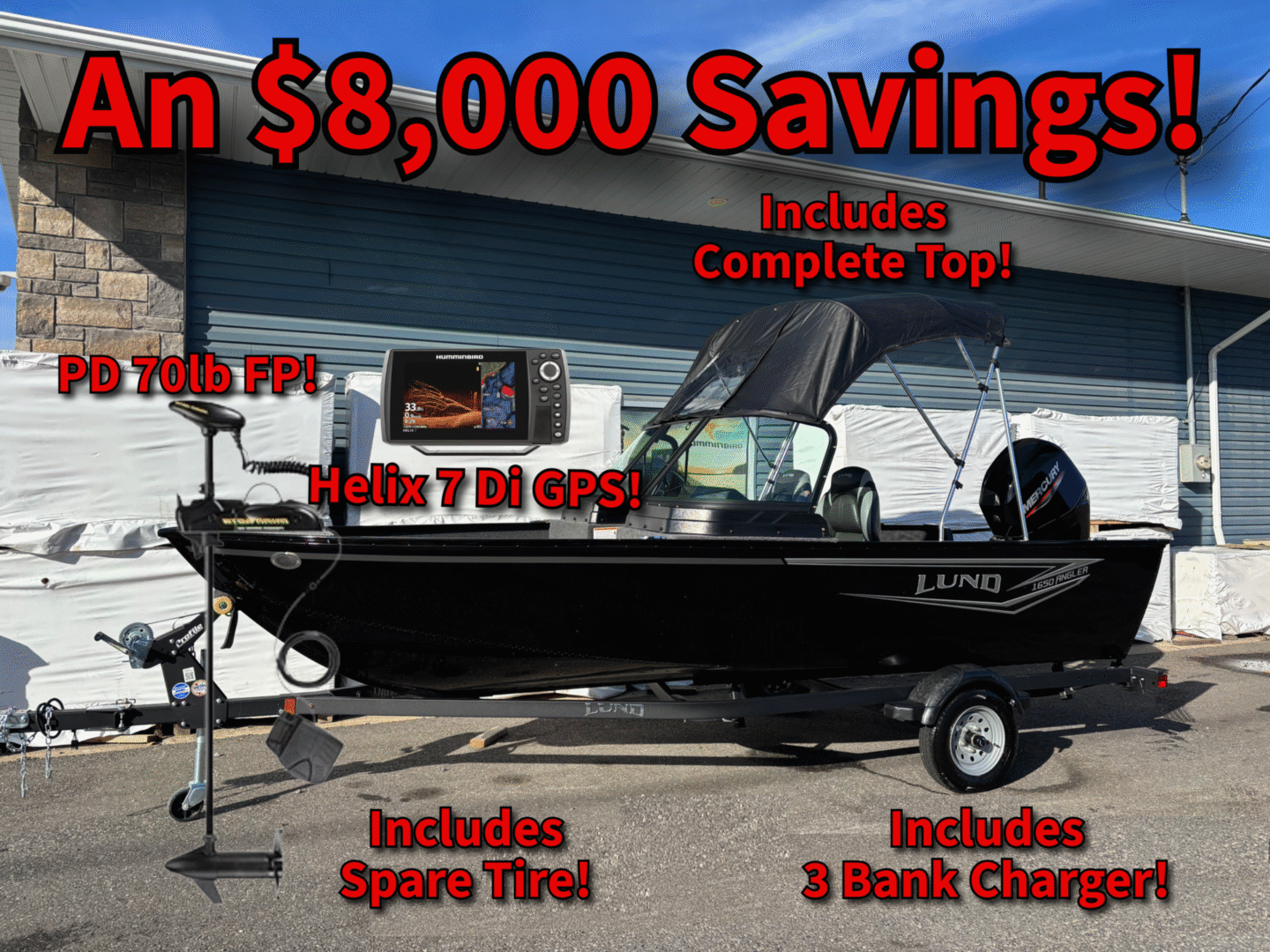 Lund Walk Through Windshield - Boaters Choice